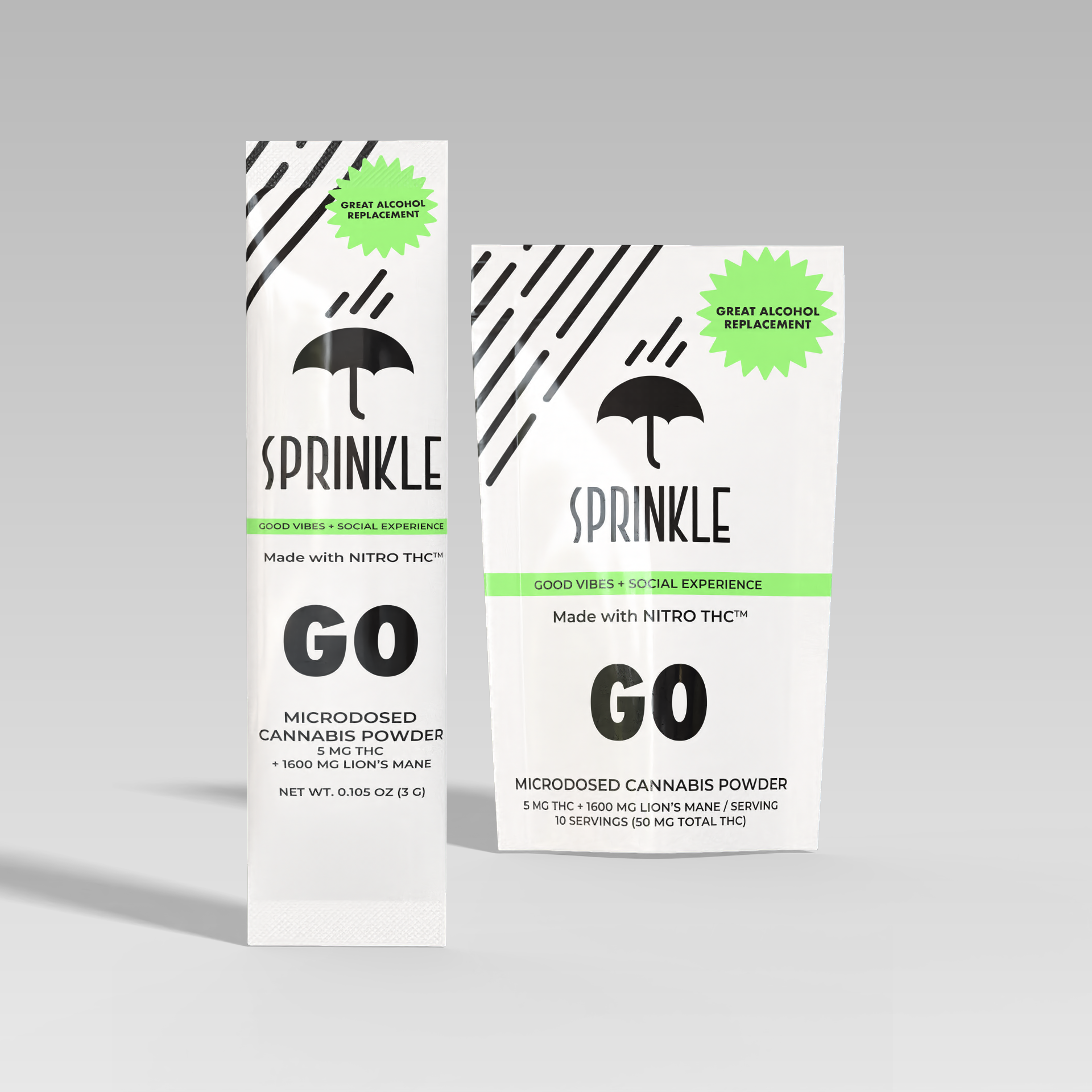 Sprinkle | Alcohol Alternative, Microdose Cannabis, THC Drink Mix
